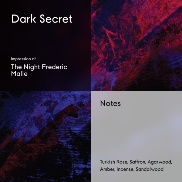 Dark Secret - Impression of The Night Frederic Malle - Sesky Perfumes